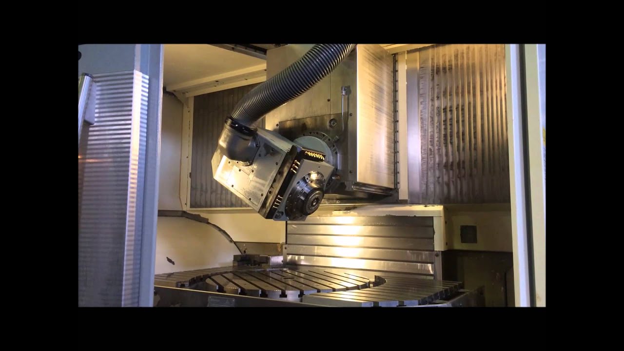 DMG / 5軸立マシニング / DMU80monoBlOCK / 2007 - YouTube