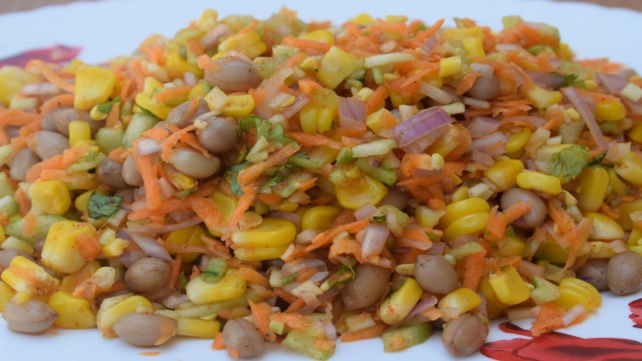 സാലഡ്‌ ഇഷ്ടമില്ലാത്തവരും കഴിച്ചുപോകുന്ന healthy vegetable chaat salad ...