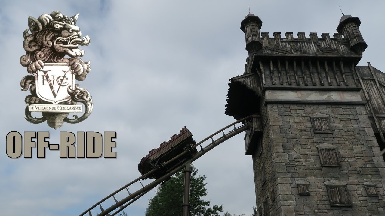 Vliegende Hollander (Flying Dutchman) Off-Ride Footage (2022), Efteling ...