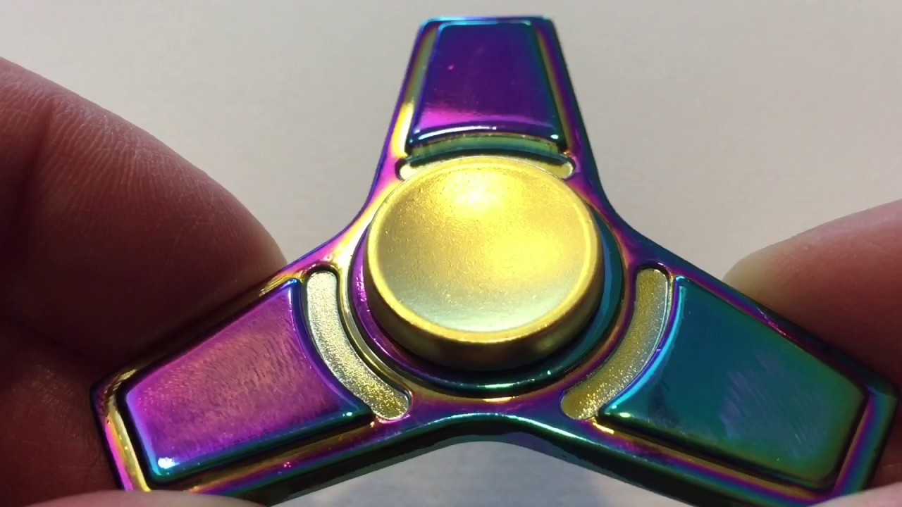 Hybrid Ceramic Fidget Hand Spinner Metal Metallic - YouTube