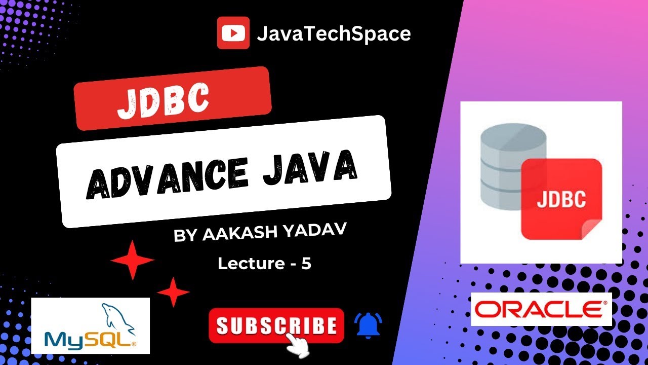JDBC - 05 || Java Database Connectivity || Oracle || Aakash Yadav Sir ...