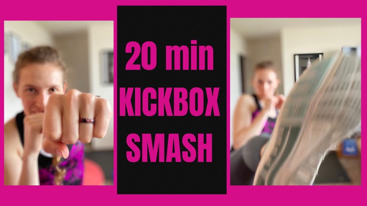 20 MIN KICKBOX SMASH 👊🏽I Warm-Up Included I Week 15 - YouTube