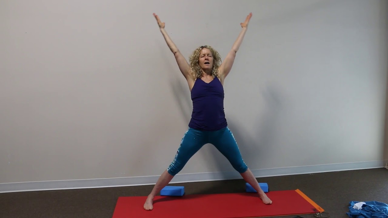 Standing poses for strength and balance - YouTube