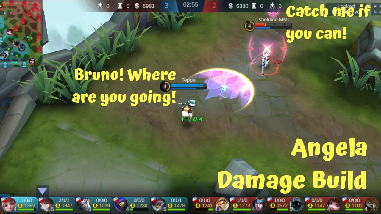 Stunned! Best Support Hero Angela Aggressive Gameplay | Mobile Legends ...