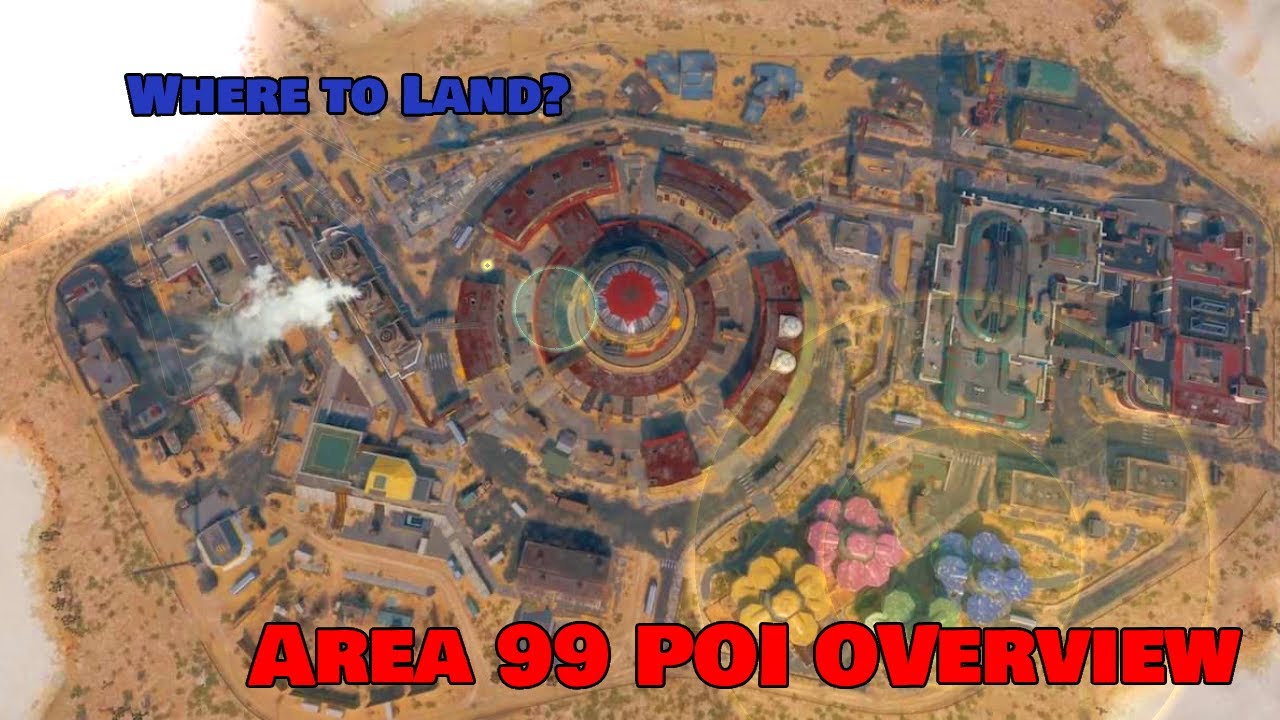 Where to Drop? Area 99 POI Overview! - YouTube