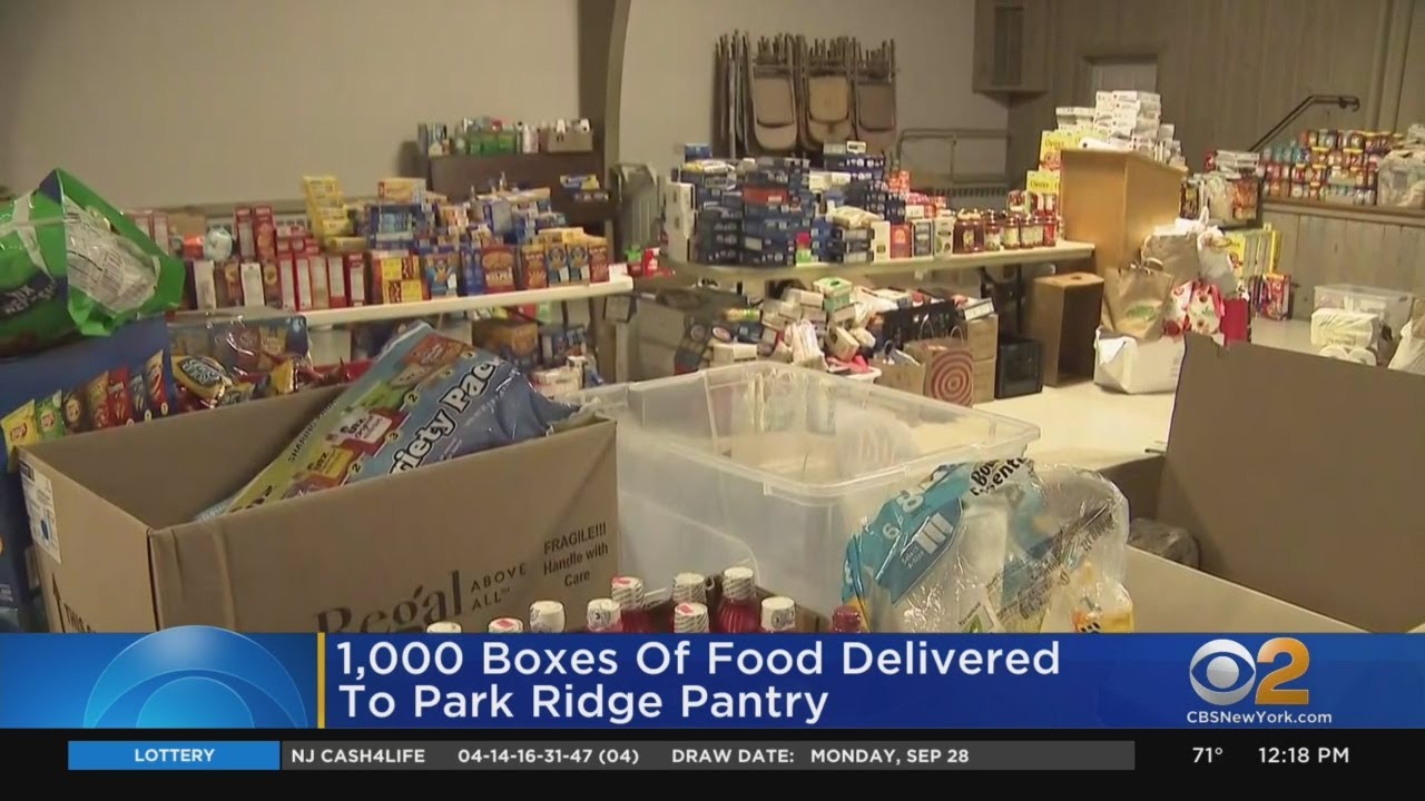 NJ Food Pantry Gets Needed Delivery - YouTube