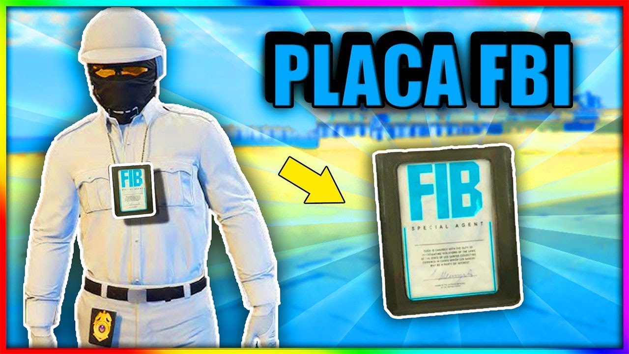 NUEVO COMO OBTENER PLACA DE FBI GTA 5 ONLINE *SOLO Y SIN AYUDA ...
