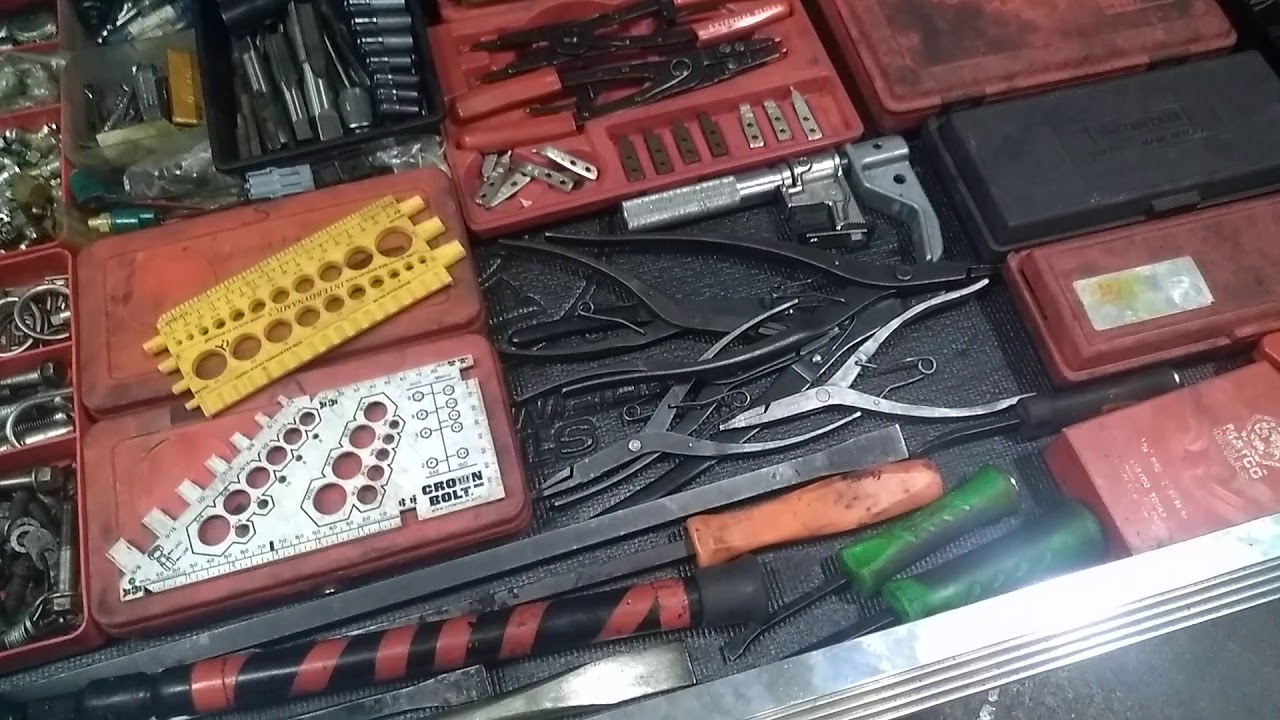 cornwell Platinum tool box tour drawer #5 - YouTube