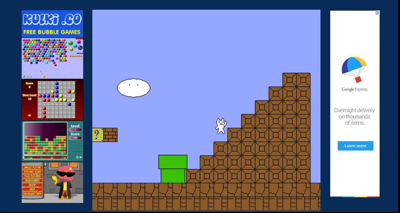 unofficial mario games (unfair mario[world], cat mario, mario kills ...
