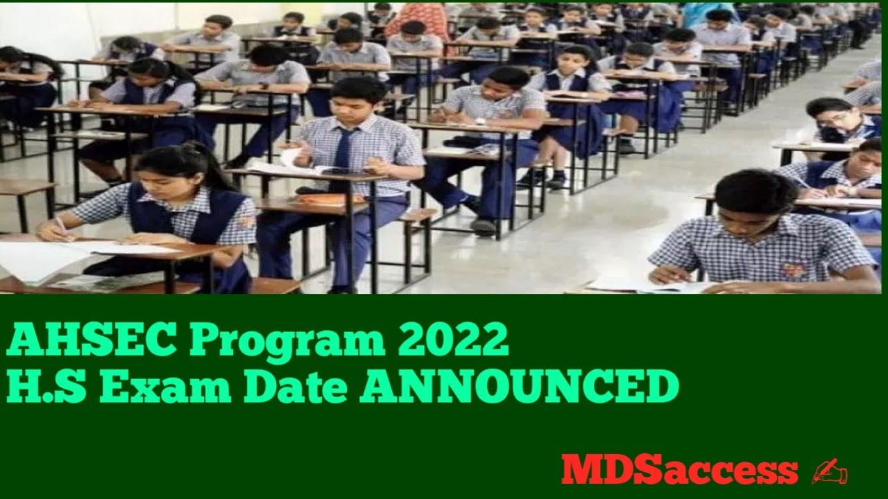 #ahsec #exam #assam H.S Exam Date announced - YouTube