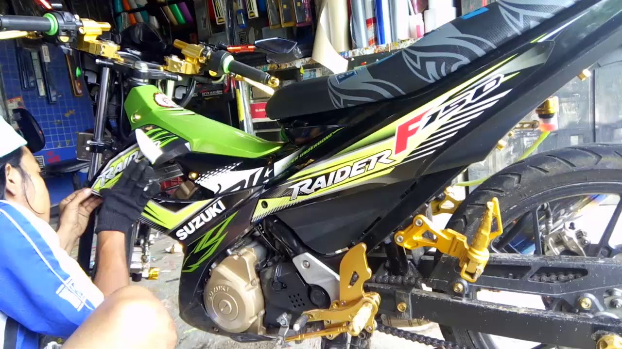 Satria fu fl modif harian 😀👍 - YouTube