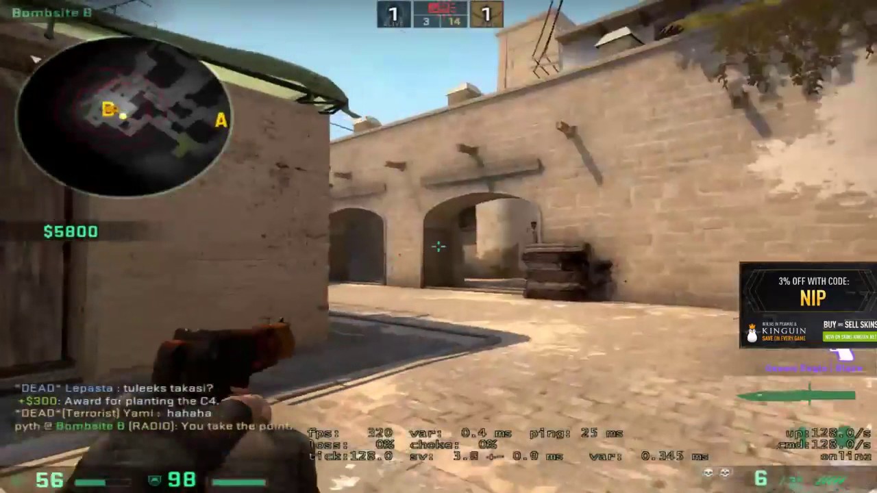 Pyth DEAGLE with INSANE Mouse Sens - YouTube