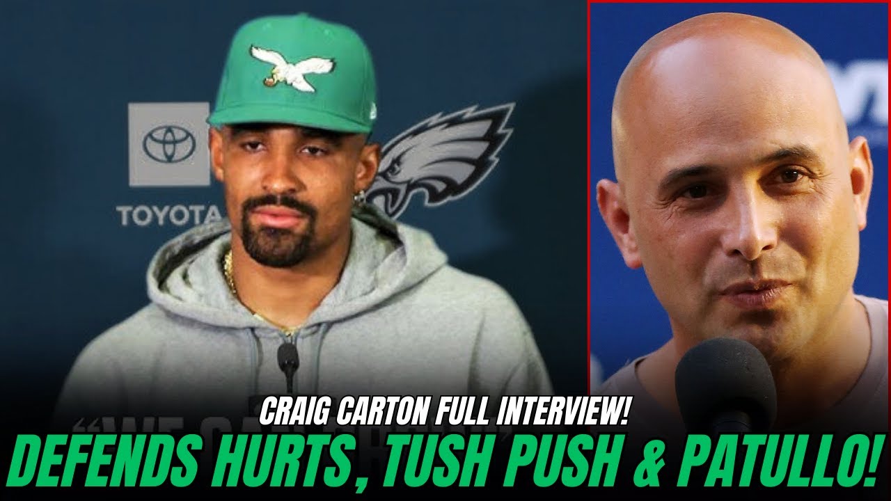 Craig Carton SOUNDS OFF! Jalen Hurts Is TOP 5 & the Eagles Are Still ...