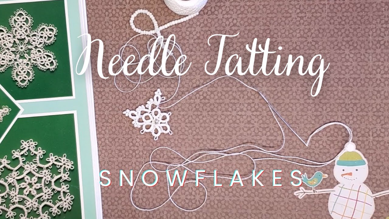 Needle Tatting Snowflakes - YouTube