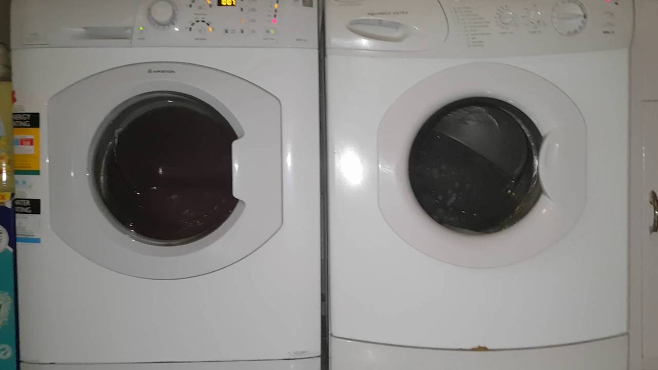 Hotpoint WMA33 - D Fast Coloureds @60 Jeans with Super Rinse Pt.2 - YouTube