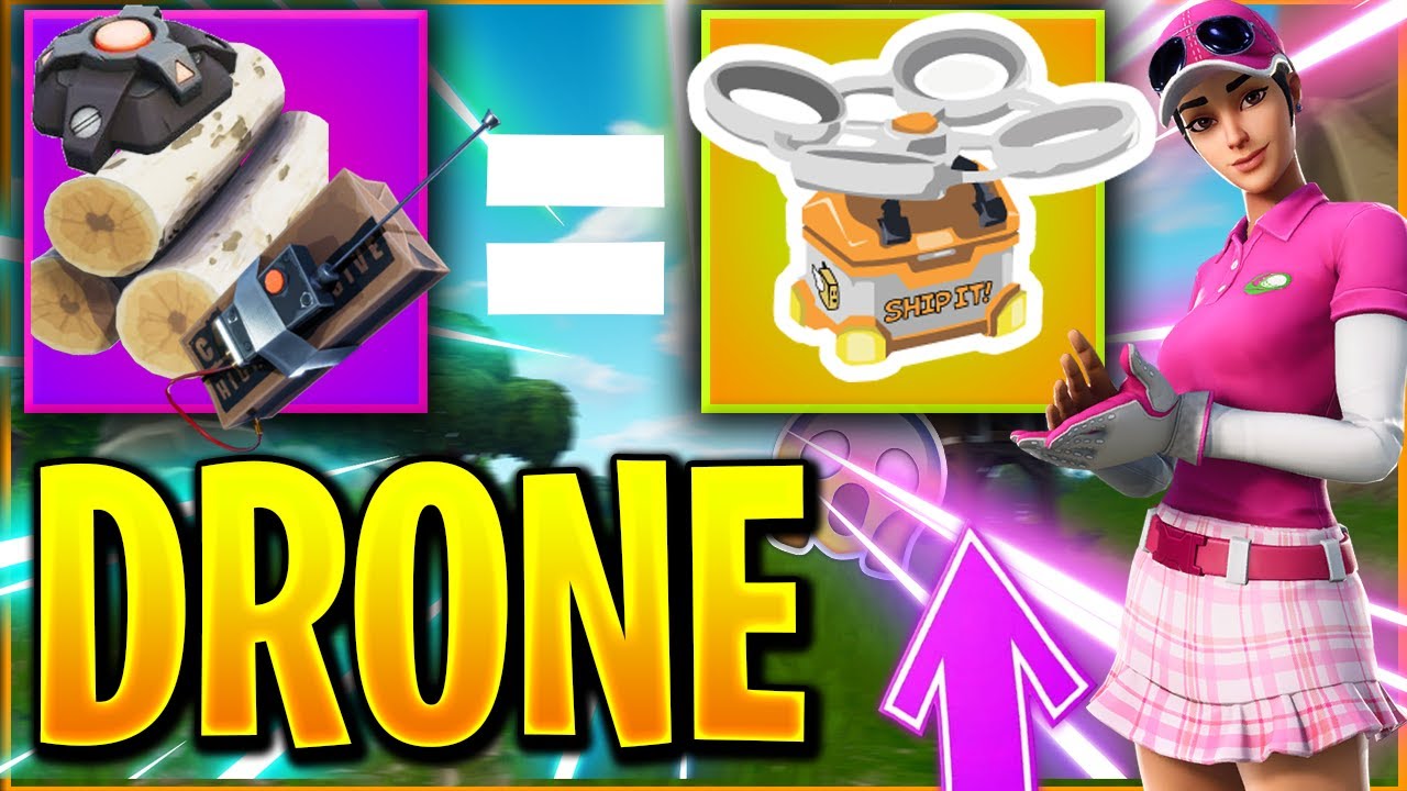 🚁COMMENT FAIRE UN DRONE SUR FORTNITE😱 - YouTube