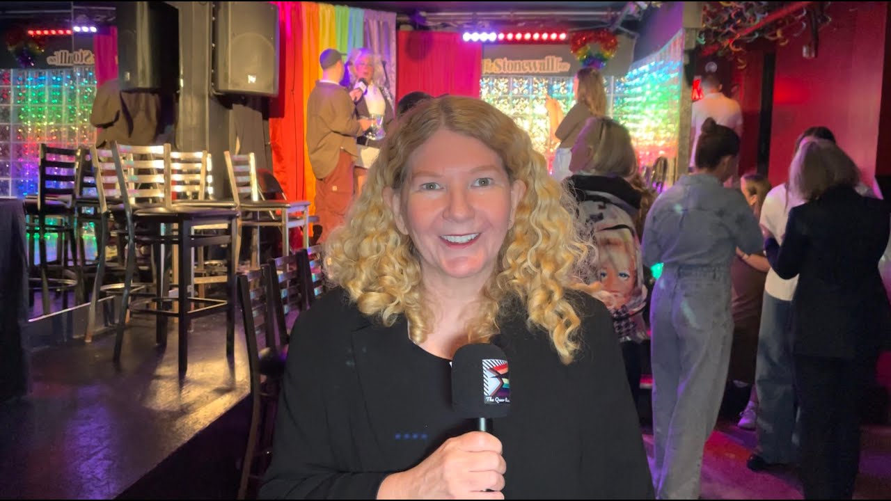 Stonewall Inn Gives Back Initiative CEO & Founder Stacy Lentz at Drag ...