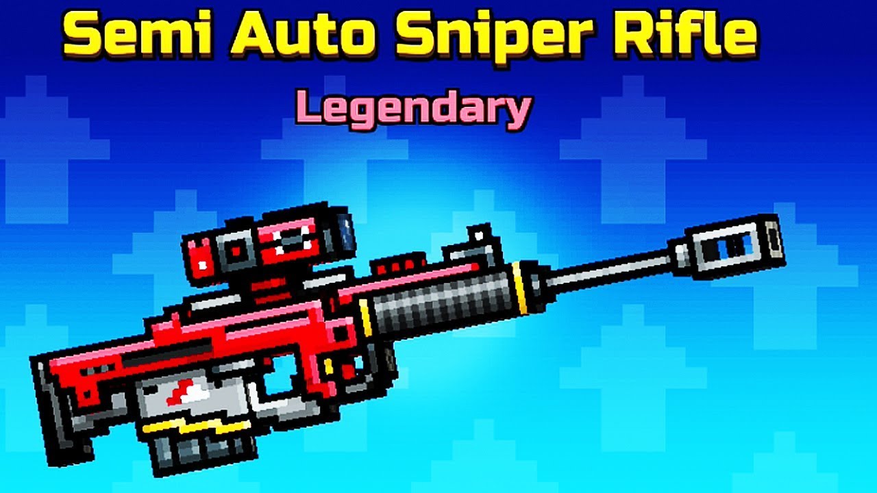 Semi Auto Sniper Rifle | PIXEL GUN 3D PO POLSKU - YouTube