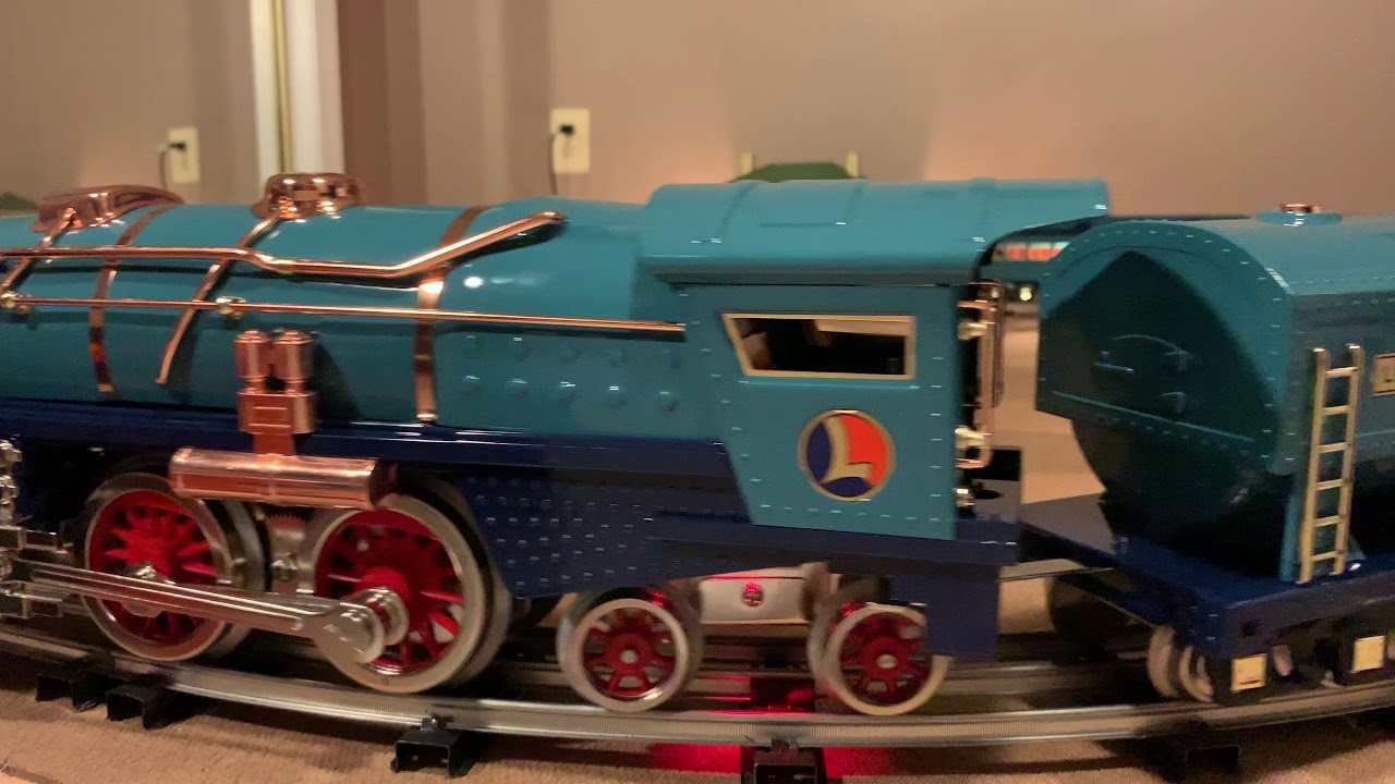 MTH 2019 Lionel Blue Comet 4 car Set Protosounds 3.0 - YouTube