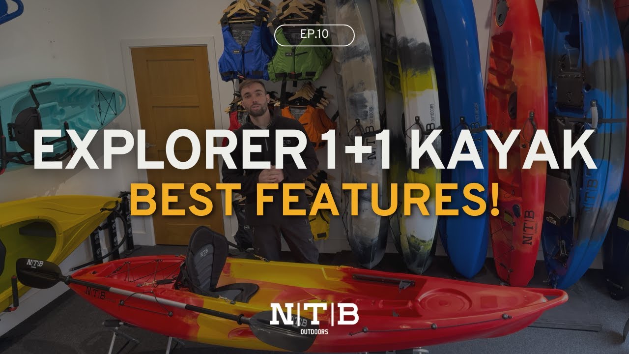 NTB Outdoors Explorer 1+1 SOT Kayak - YouTube