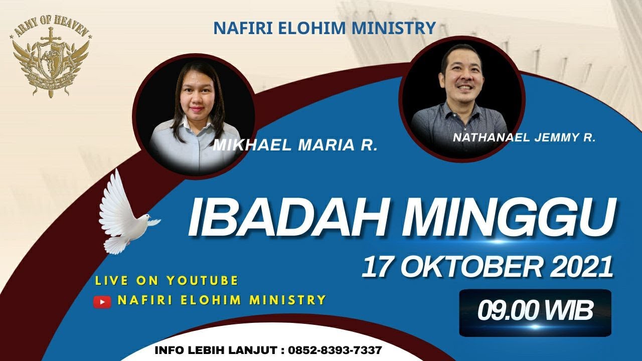 Sunday Service "Bergulat dengan Tuhan" - Mikhael Maria & Bpk. Jemmy ...