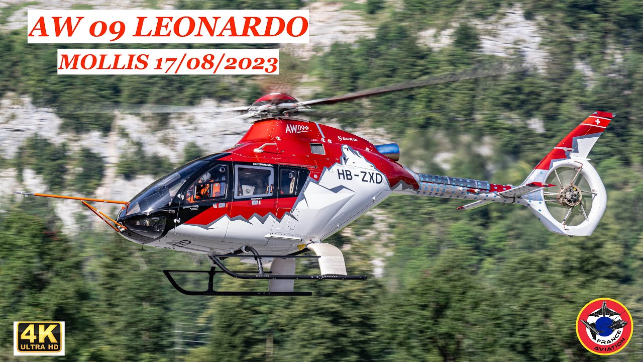 AW09 LEONARDO VOL TEST Mollis 17 Août 2023 - YouTube