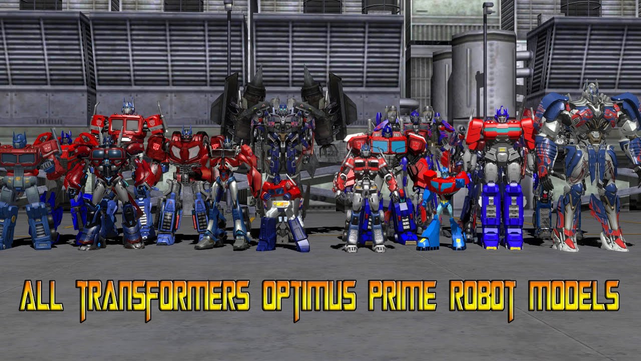 all transformers optimus prime models - YouTube