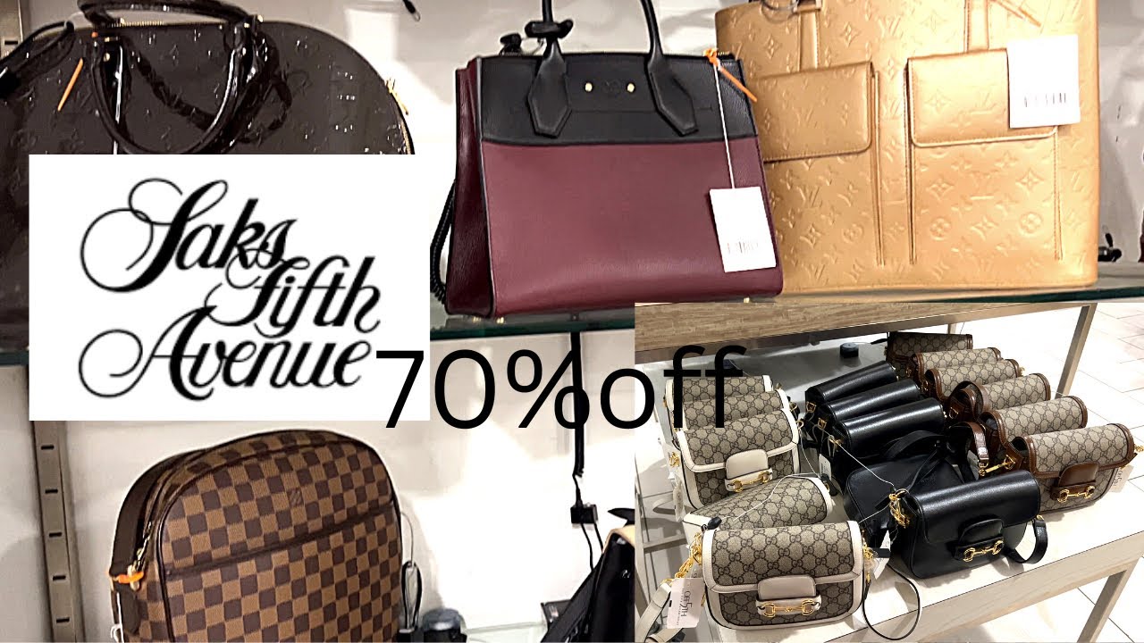 4K SAKS FIFTH AVENUE OUTLET SALE UP TO 70% OFF EVERY DAY | SHOP WITH ME ...