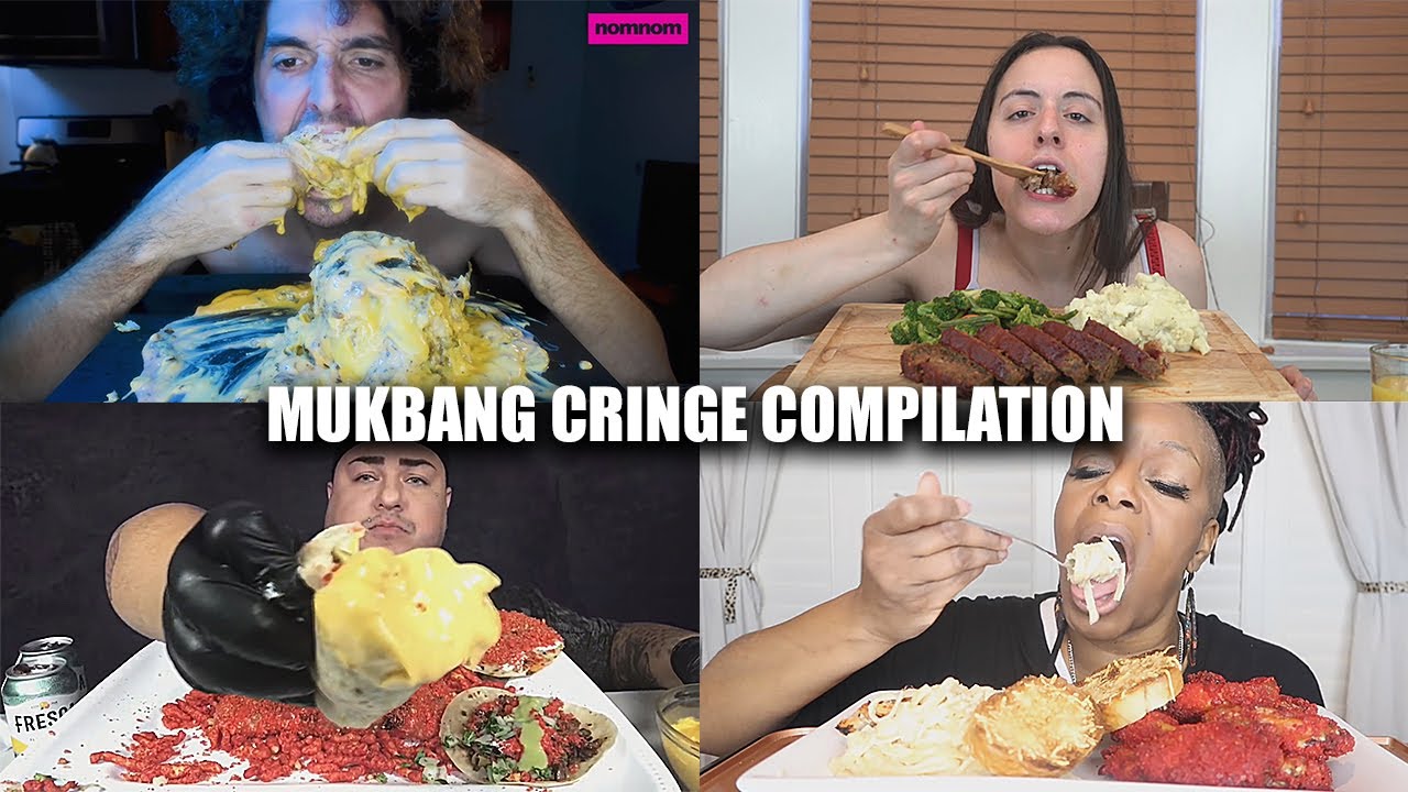 mukbang CRINGE compilation - YouTube