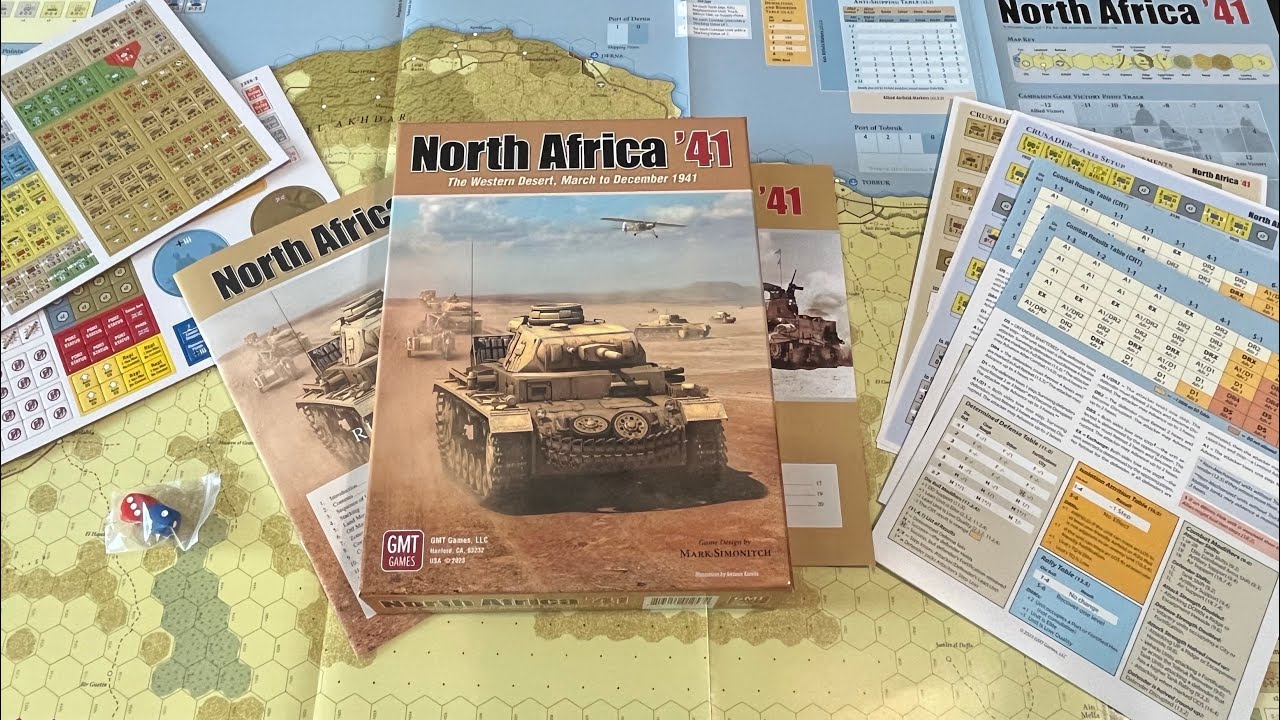 North Africa ‘41 (GMT) - Unboxing - YouTube