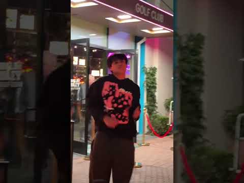 POV: you see us walking at Holey Moley