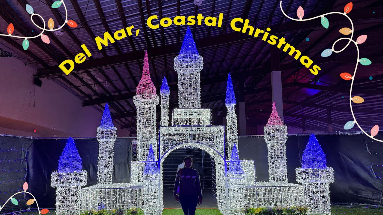 🎄 Magical Del Mar Coastal Christmas | Sparkling Lights and Festive ...