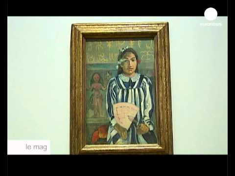 euronews le mag - Grande retrospective Gauguin à Londres