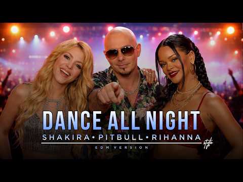 SHAKIRA • PITBULL • RIHANNA style | DANCE ALL NIGHT | EDM Version