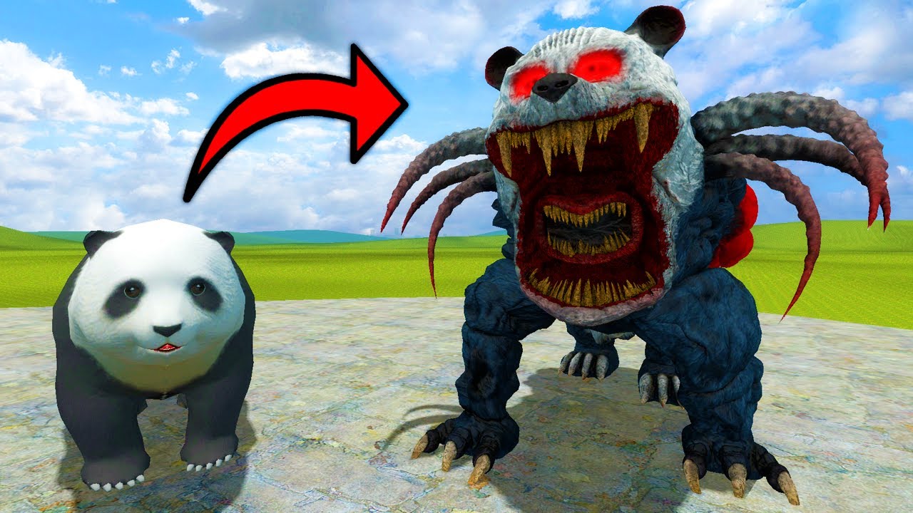 I FOUND NEW ZOOCHOSIS MUTANT PANDA In Garry's Mod! - YouTube