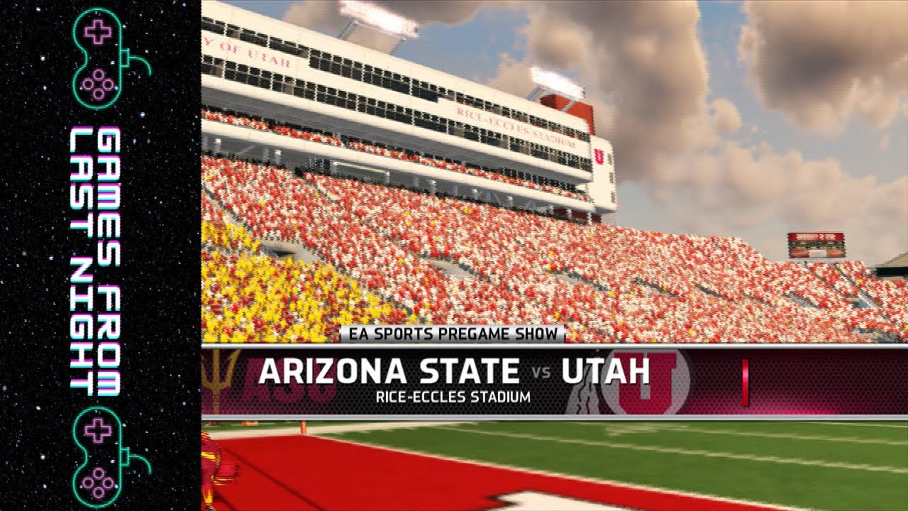 Arizona State vs Utah | 2025 Simulated Season | Week 7 | NCAA CFB - YouTube