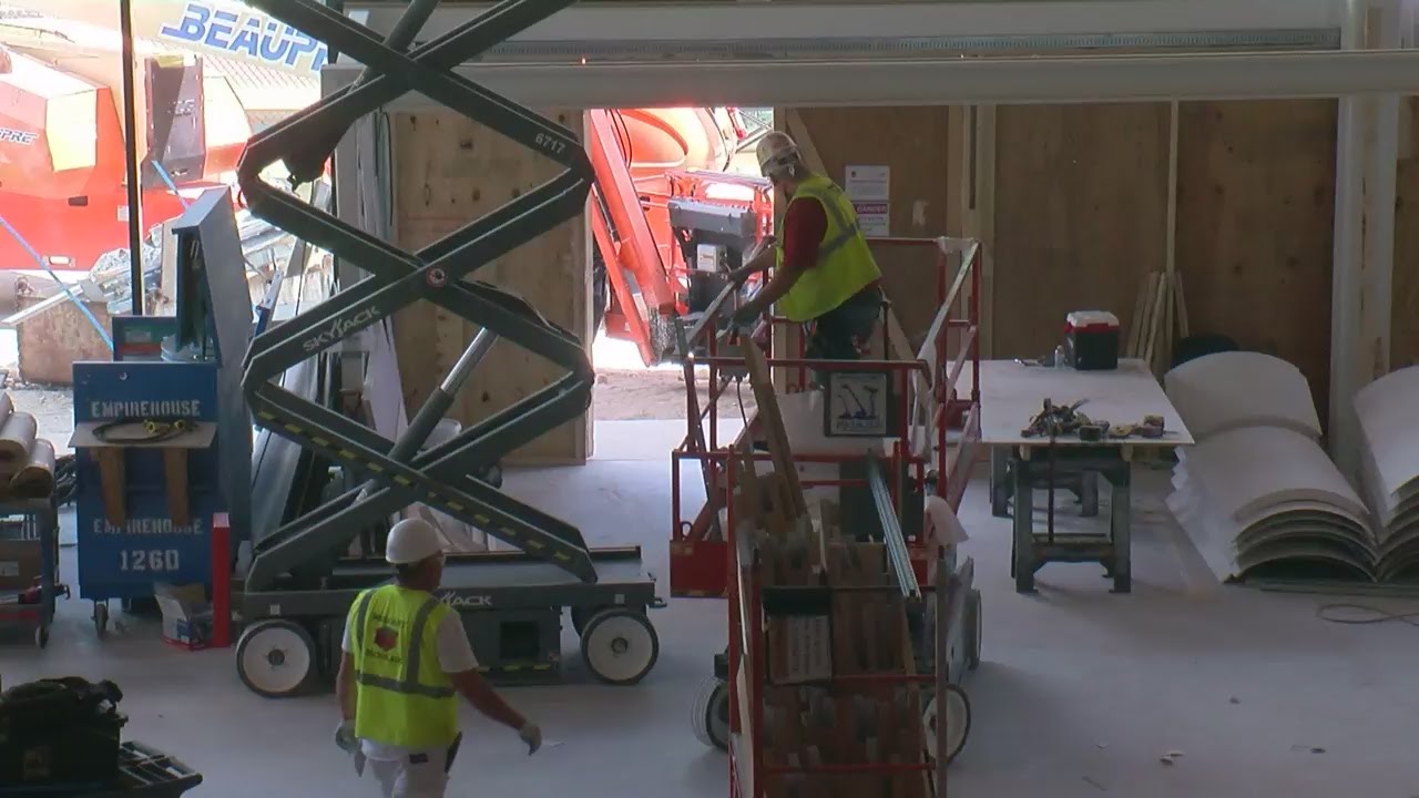 1 Year In, Target Center Renovations 65 Percent Done - YouTube