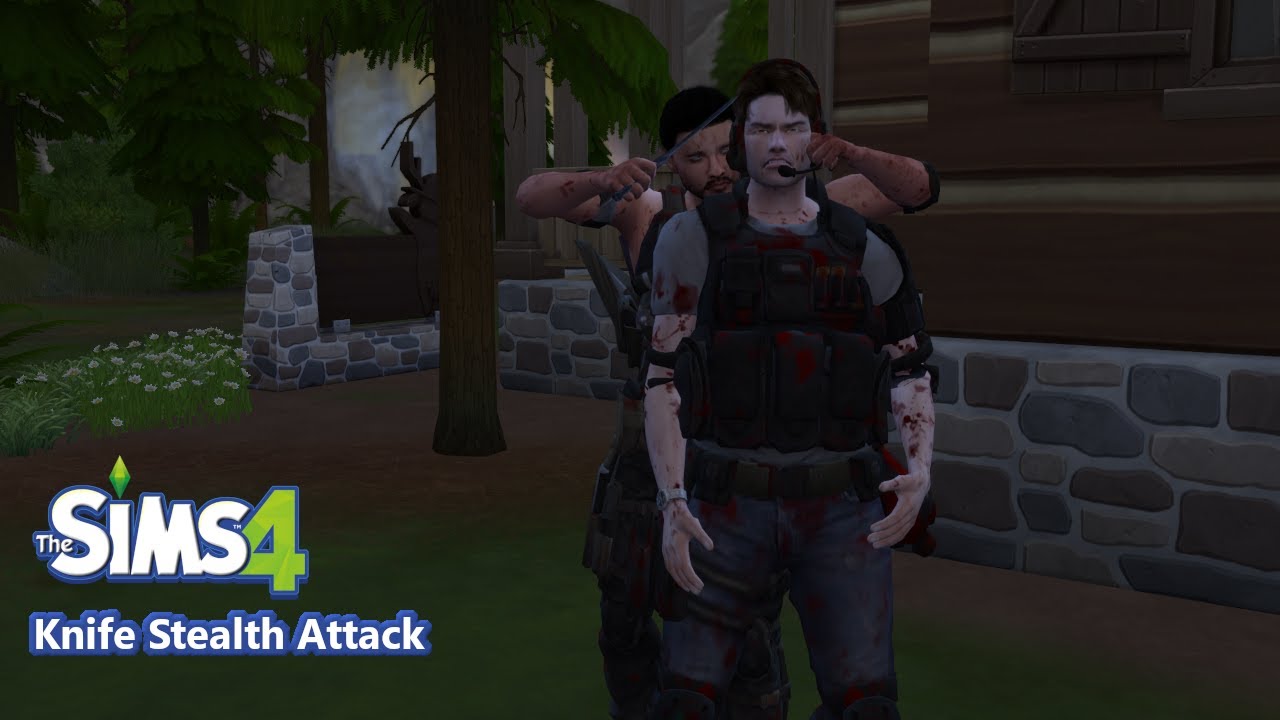 The Sims 4 Knife Stealth Attack - Download - YouTube