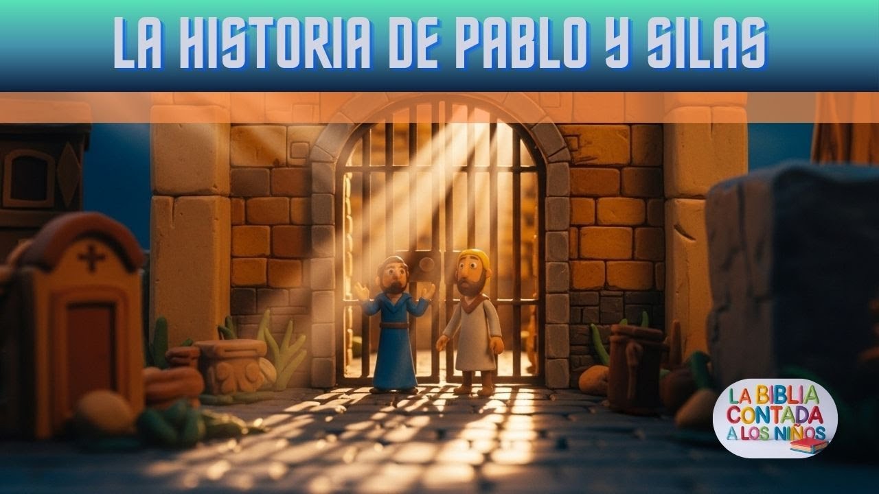 La Historia de Pablo y Silas en la Cárcel ¡Milagro y Alabanza! - YouTube