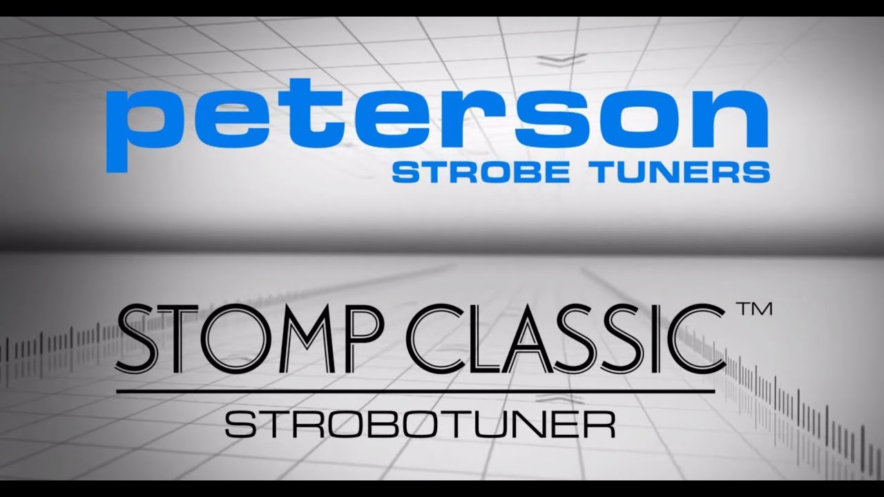 Peterson Tuners: Stomp Classic Strobotuner (Official) - YouTube
