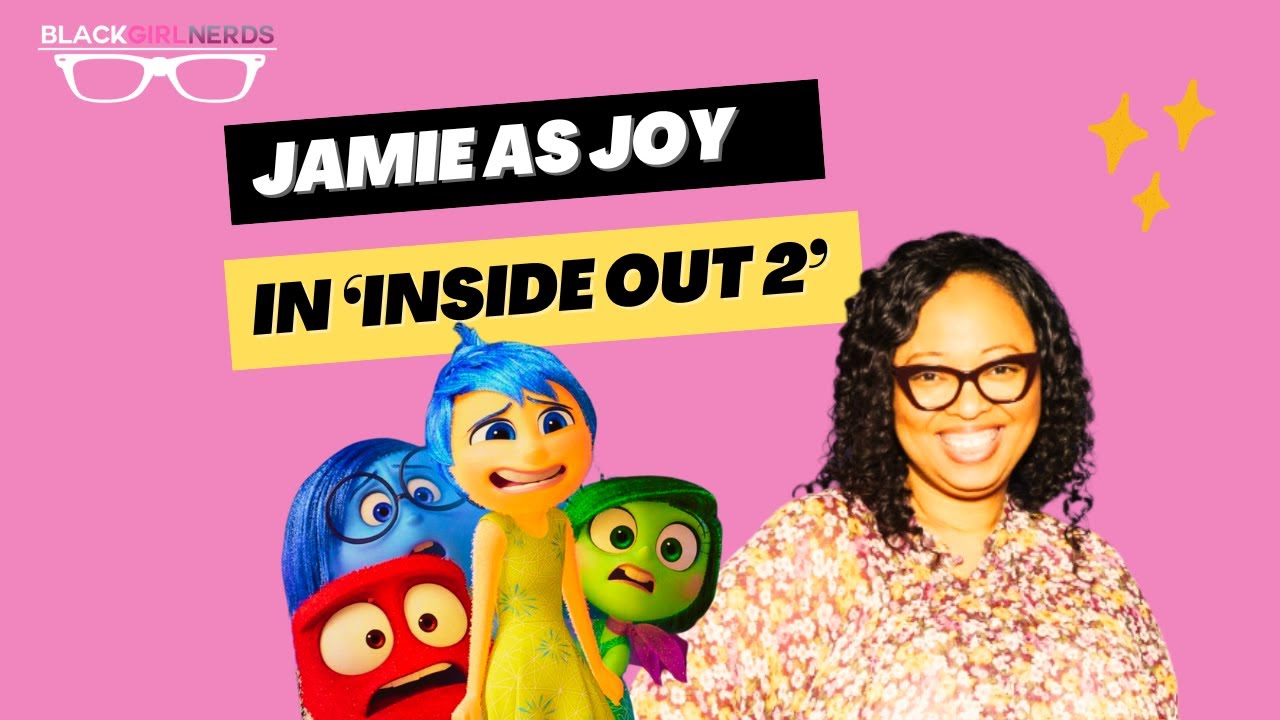 Jamie as Joy 'Inside Out 2' - YouTube