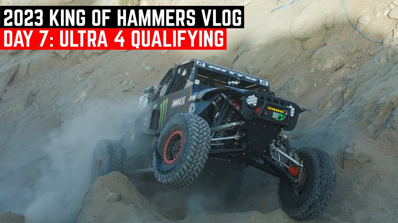 TROPHY JEEP QUALIFYING! ULTRA 4 | 2023 KING OF HAMMERS | CASEY CURRIE ...