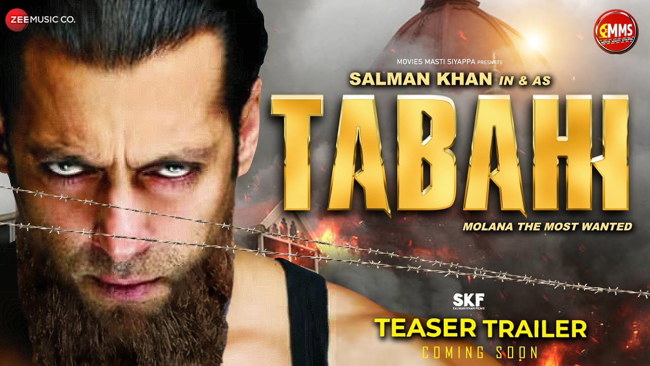 Tabahi Official Trailer | Salman Khan, Rashmika, Shahrukh Khan Sikandar ...