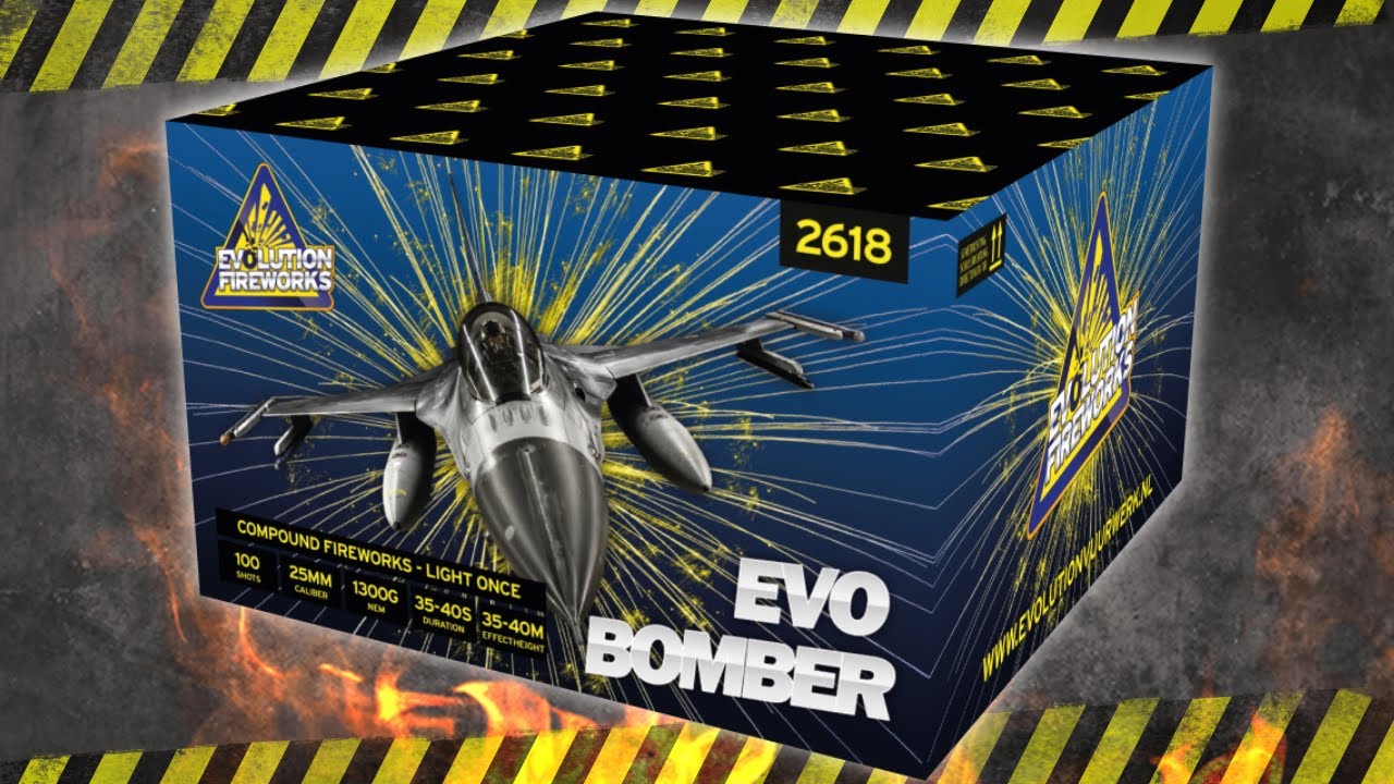 EVO Bomber 2023 - Evolution Fireworks - GBV WECO - 2618 - YouTube