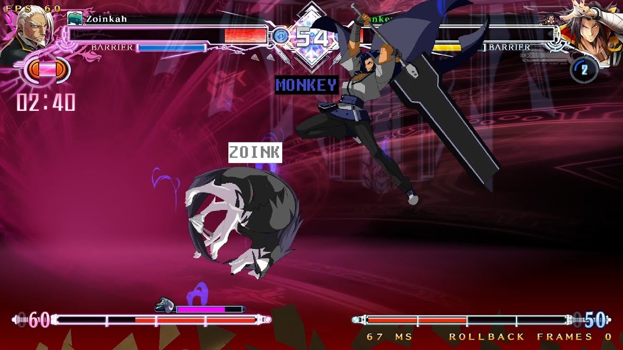 Zoinkah (Valkenhayn) vs Monkey (Kagura) - BBCF FT13 - YouTube