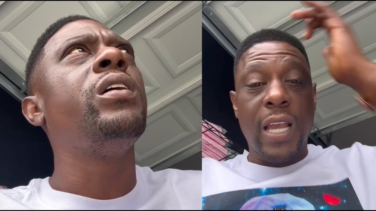 "You Blocked" Boosie SPAZZES On His Homeboy For Messing Up His Live ...