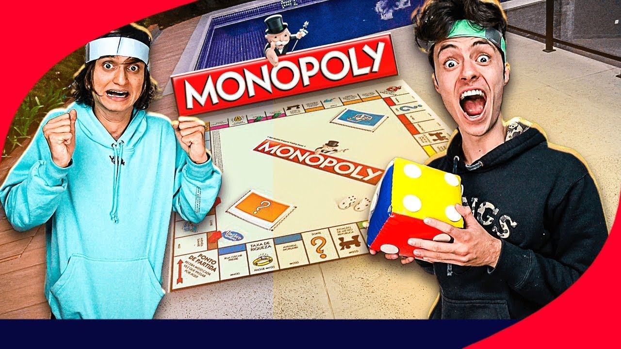 JOGAMOS O MONOPOLY GIGANTE! - Desafio - YouTube