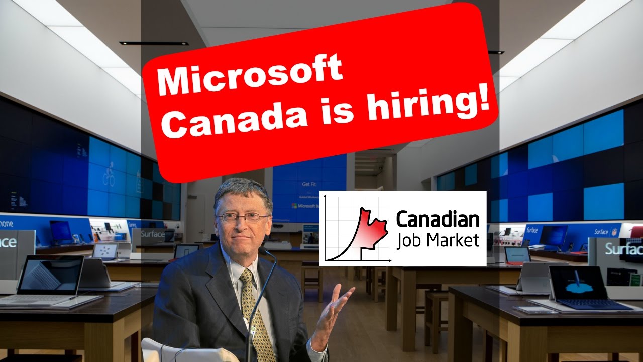 Microsoft Canada is Hiring - YouTube