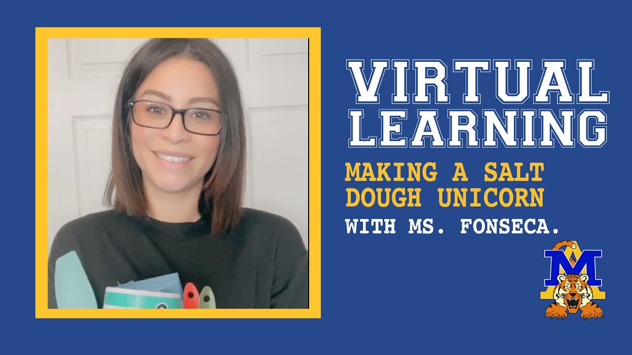 Making a Salt Dough Unicorn with Ms. Fonseca - Free Class ACSW ...