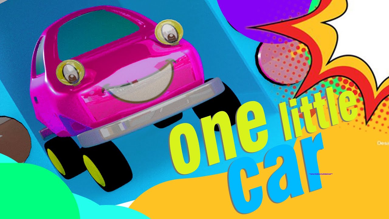 One Little Two Little Three Little cute Cars - Nursery Rhymes and kids ...